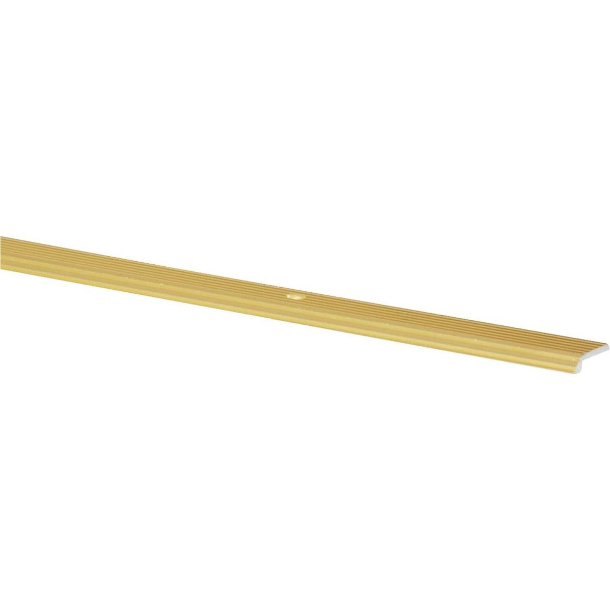 M D Building Products 3/4 In. x 6 Ft. Satin Brass Aluminum Fluted Tile ...