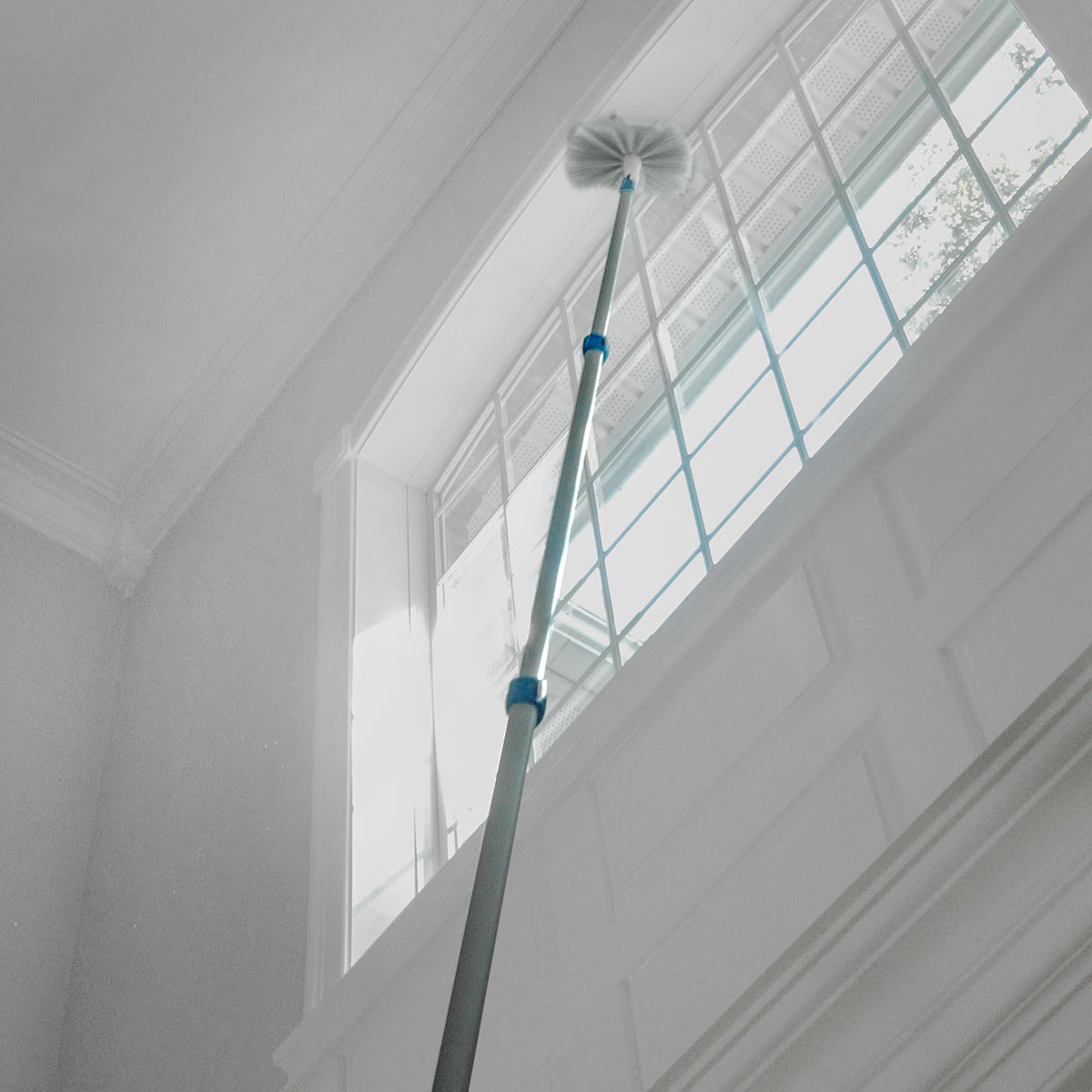 Unger Aluminum Telescopic Pole w/ Connect & Clean Locking Cone and ...