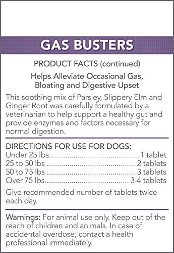 Vet's Best Gas Buster Tablets - Pontotoc, MS - Moore's Feed Store